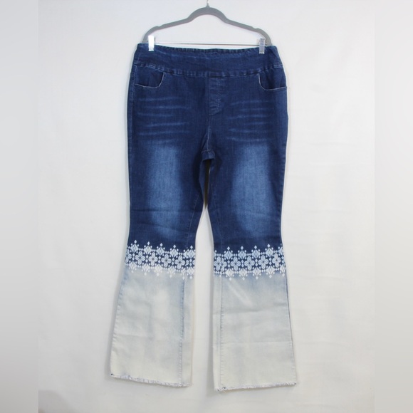 The Pyramid Collection | Jeans | The Pyramid Collection Womens Indigo ...